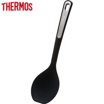 THERMOS サーモス キッチンツールシリーズ シリコーンクッキングスプーン KT-S001-BK ブラック : PCあきんどデジタル館 - 通販 - Yahoo!ショッピング