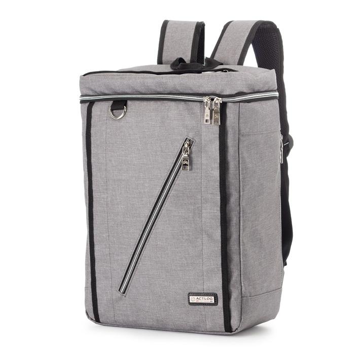 A.L.I カジュアル リュック ビジネス ACTLOG アクトログ ATG-7004-GR グレー : PCあきんど - 通販 - Yahoo!ショッピング