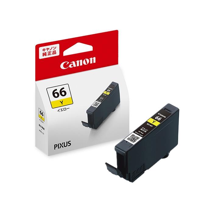 キヤノン 純正品 インクカートリッジ インクタンク BCI-66Y イエロー【メール便】 : PCあきんど - 通販 - Yahoo!ショッピング