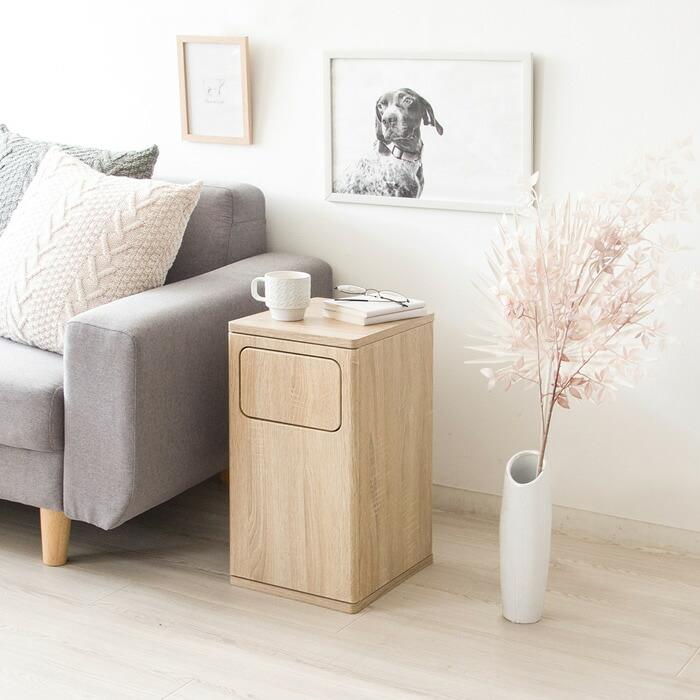 MIYATAKE ゴミ箱 20L プッシュ式 木製 ダストボックス Empro エンプロー DB-480R-NT ナチュラル : db-480r-nt : PCあきんど - 通販 ...