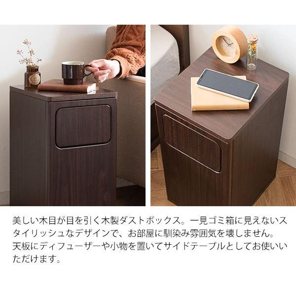 MIYATAKE ゴミ箱 20L プッシュ式 木製 ダストボックス Empro エンプロー DB-480R-NT ナチュラル : db-480r-nt : PCあきんど - 通販 ...