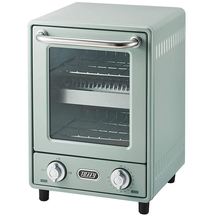 LADONNA Toffy トフィー 縦型 2段 オーブントースター K-TS4-PA ペールアクア ラドンナ : PCあきんど - 通販 - Yahoo!ショッピング