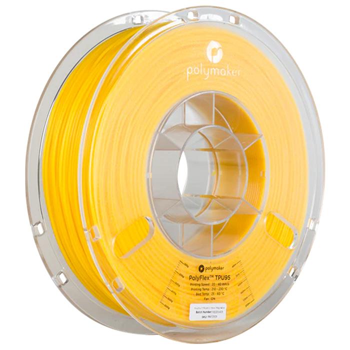 Polymaker PolyFlex TPU95 フィラメント (1.75mm, 0.75kg) True Yellow イエロー 3Dプリンター用 PD01004 ポリメーカー : PC ...