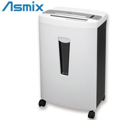 アスカ Asmix 電動 A4対応 クロスカット シュレッダー 静音タイプ 段ボール細断可能 引き出し式ダストボックス S68DM ホワイト ...