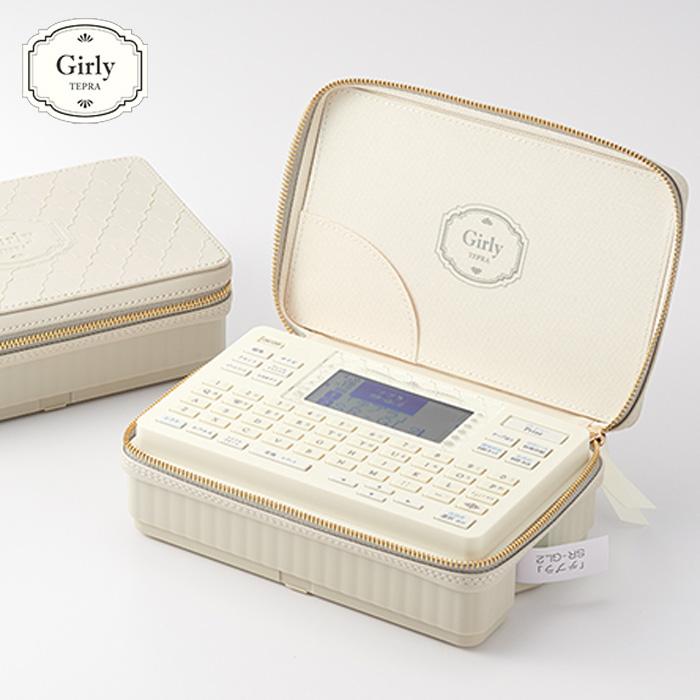 テプラ キングジム ラベルライター PRO SR-GL2-CR クリーム ガーリーテプラ ラベルプリンター : PCあきんど - 通販 - Yahoo!ショッピング