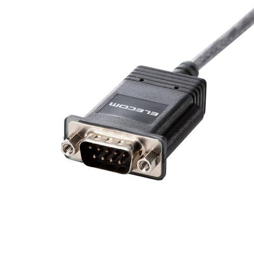 ELECOM UC-SGT2 USB to シリアルケーブル/ USBオス_RS-232C用/ RoHS指令準拠/ グラファイト : PC&家電CaravanYU Yahoo!店 - 通販 ...