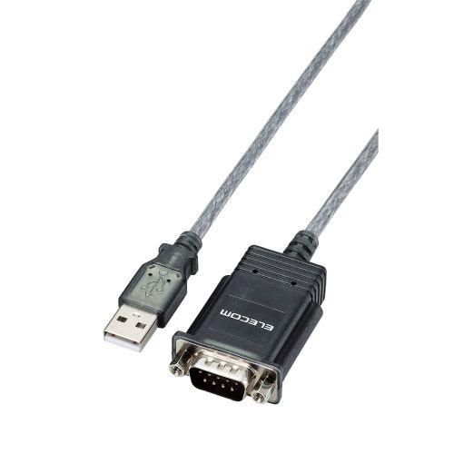 ELECOM UC-SGT2 USB to シリアルケーブル/ USBオス_RS-232C用/ RoHS指令準拠/ グラファイト : PC&家電CaravanYU Yahoo!店 - 通販 ...