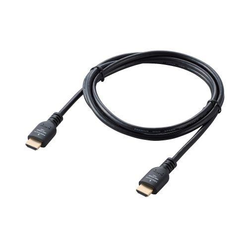ELECOM DH-HDPS14E15BK2 HDMIケーブル/ Premium/ スタンダード/ 1.5m/ ブラック : PC&家電 ...