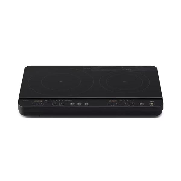 アイリスオーヤマ IHK-WT41-B 2口IHコンロ ブラック : PC&家電CaravanYU Yahoo!店 - 通販 - Yahoo!ショッピング