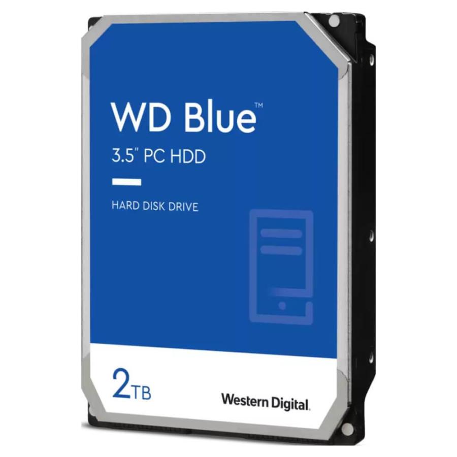 Western Digital WD20EARZ WD Blue デスクトップハードディスクドライブ 3.5インチ 2TB 5400 rpm ...