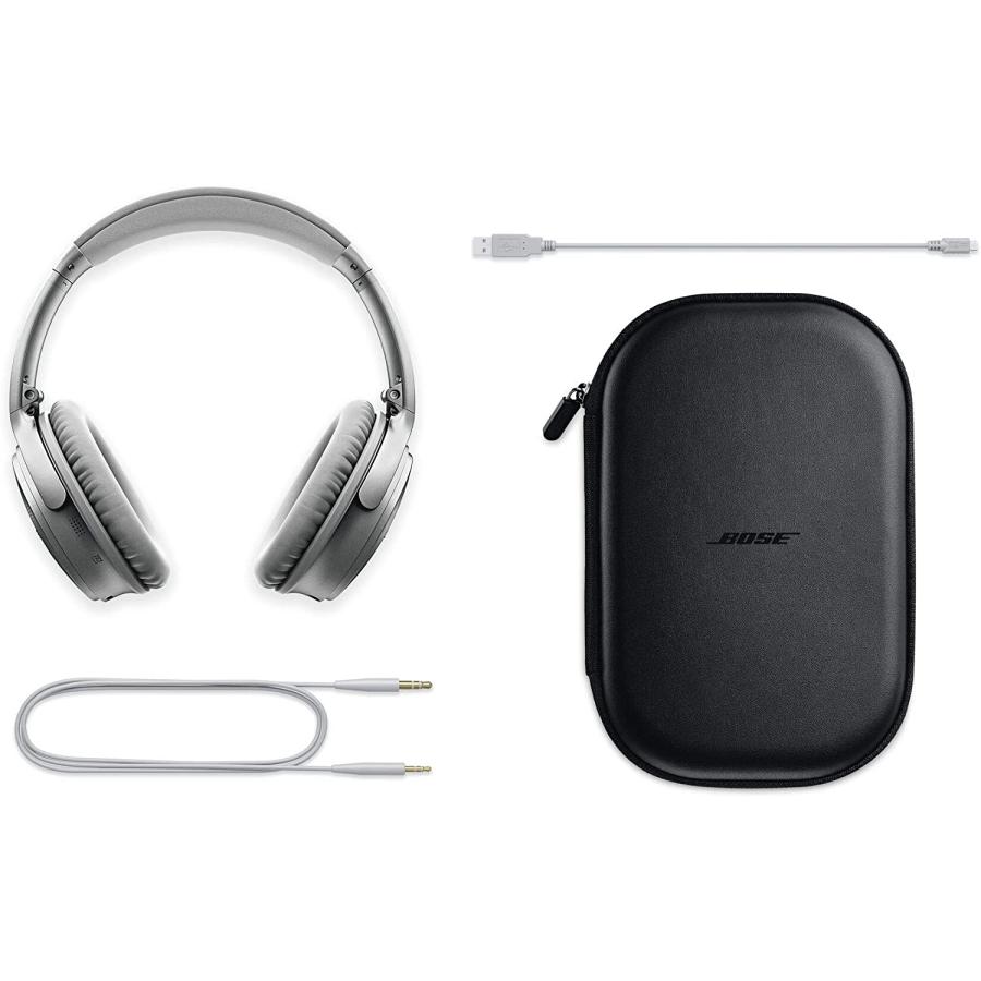 Bose QuietComfort 35 wireless headphones - Silver シルバー Bose QuietComfort 35 wireless headphones - Silver シルバー