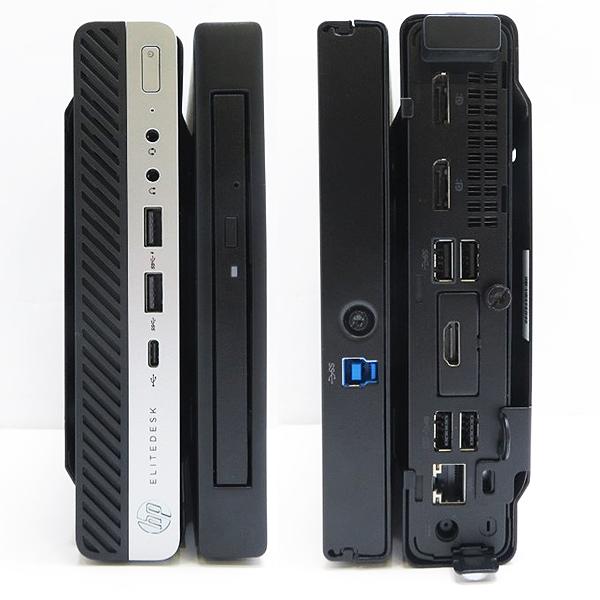EliteDesk HP 800 G5 DM【第9世代Core i7 9700T/16GB/新品SSD256GB+HDD1TB ...