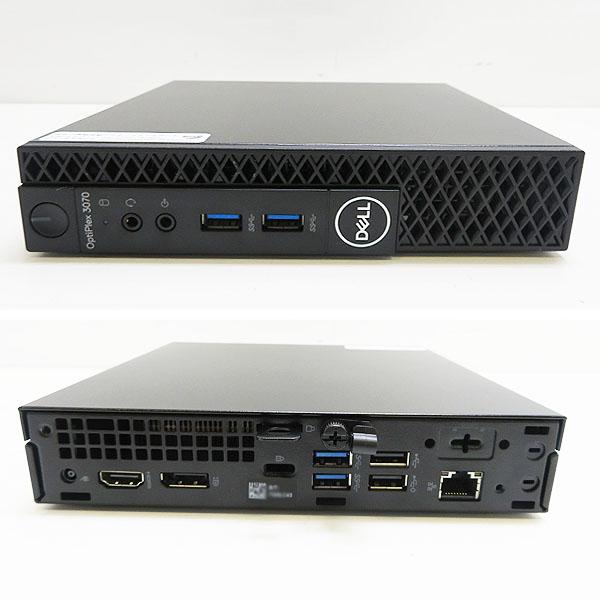 OptiPlex DELL 3070 Micro【第9世代 Core i5-9500T/16GB(DDR4)/M.2 SSD512GB/Win11Pro-64bit】【中古/送料無料】※沖縄 ...