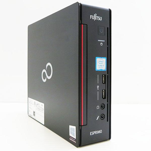 FMV-ESPRIMO FUJITSU/富士通 ESPRIMO Q558/B【Intel Core i5 9500T/8GB(DDR4)/M.2 SSD256GB/無線LAN ...