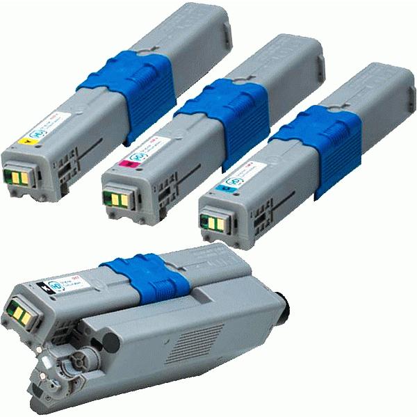 沖データ TNR-C4H 大容量カラー4色セット リサイクルトナー OKI カラープリンター C510/C530/MC561専用/インク : ねっとコンビニ - 通販 - Yahoo!ショッピング