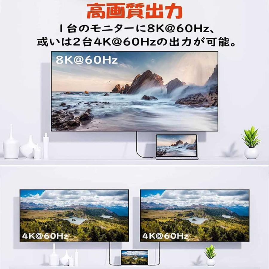 PD 240W Type-C USB4 ケーブル 1.2M 40Gbps高速転送 PD対応【 48V 5A 】 急速充電 : pcastore ...