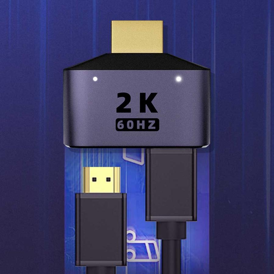 HDMI (1入力 2出力) 2K スプリッター 1x2ポート給電 フル UltraHD 1920x1080 Blu-Ray / Apple TV PS3 Chromecast Stick ...