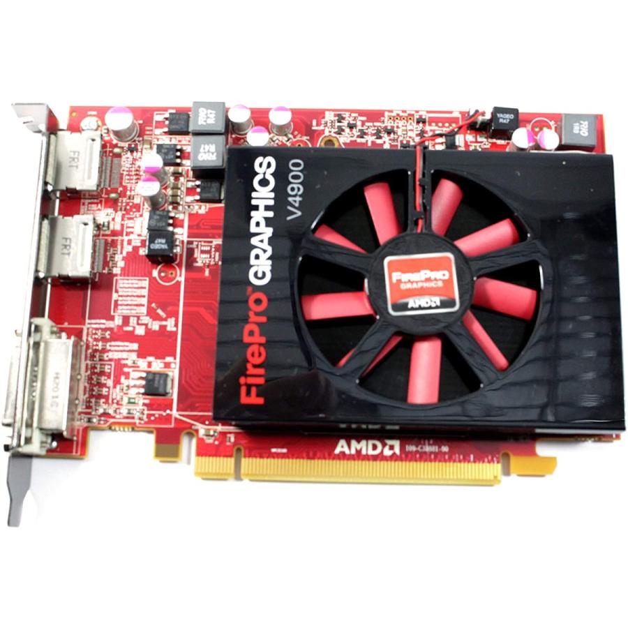 中古 グラフィックカード AMD FirePro V4900 GDDR5 1GB PCIe Displayport DVI 解像度 2560 ...