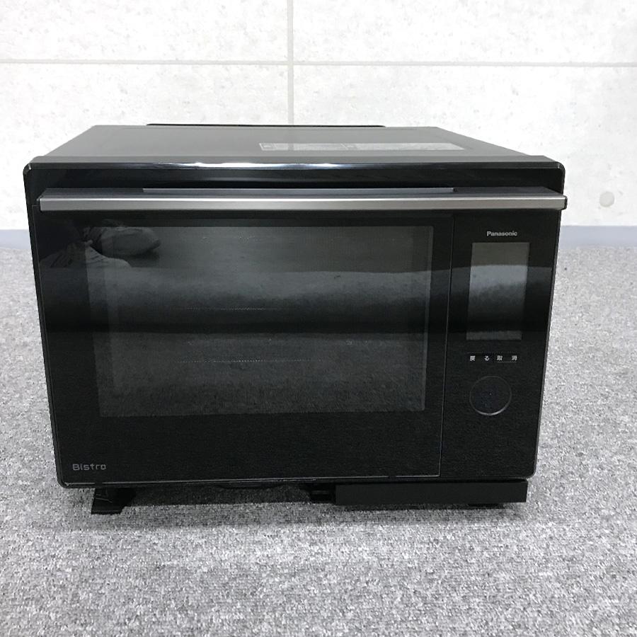 【美品】 スチームオーブンレンジ Panasonic Bistro ビストロ NE-UBS10C ブラック 30L 2段調理 キッチン 調理 アウトレット 家電 Bランク : pkd-ne ...