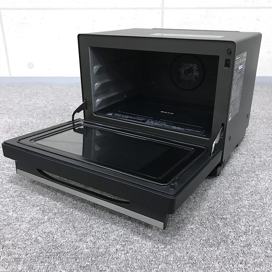 【美品】 スチームオーブンレンジ Panasonic Bistro ビストロ NE-UBS10C ブラック 30L 2段調理 キッチン 調理 アウトレット 家電 Bランク : pkd-ne ...