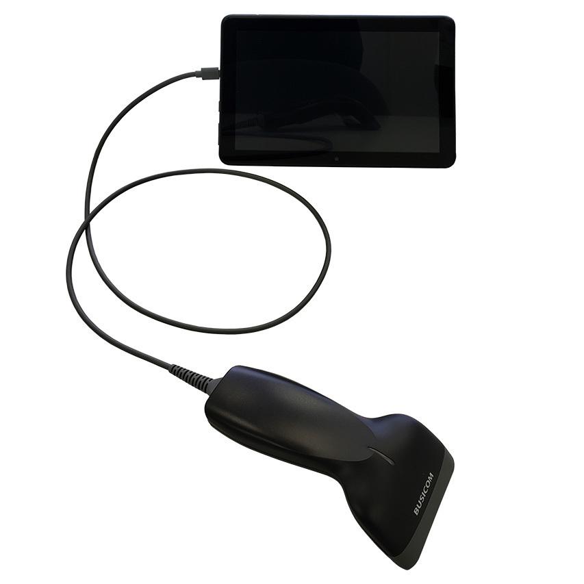 ビジコム バーコードリーダー BC-BR1000専用 USB Type-Cケーブル (ストレート・1.7m) BUSICOM : POSセンターYahoo!店 - 通販 - Yahoo!ショッピング