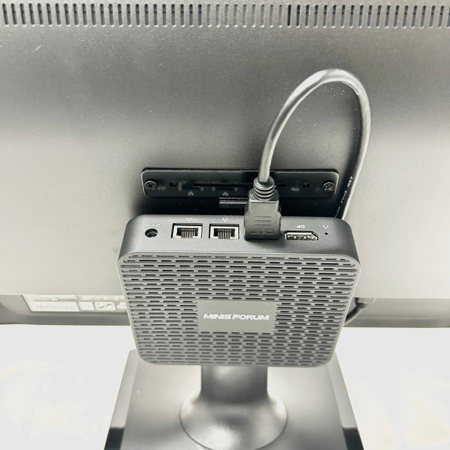 BESSTAR TECH LIMITED MINISFORUM GK41 モニター付き(LCD-MF244EDSB) :GK41-06:中古 ...