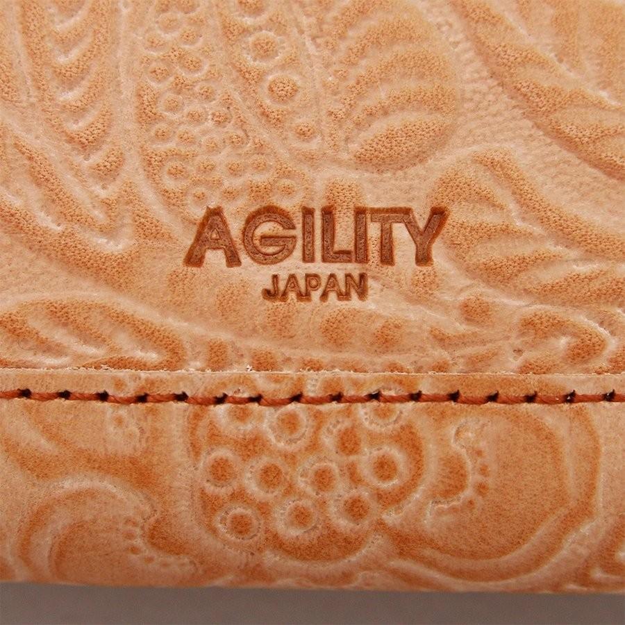 AGILITY 極小財布 三つ折り財布 コンパクト 本革 おしゃれ レディース 花柄 ミニ財布 affa アジリティ アッファ パルマ : パドドゥ - 通販 - Yahoo!ショッピング