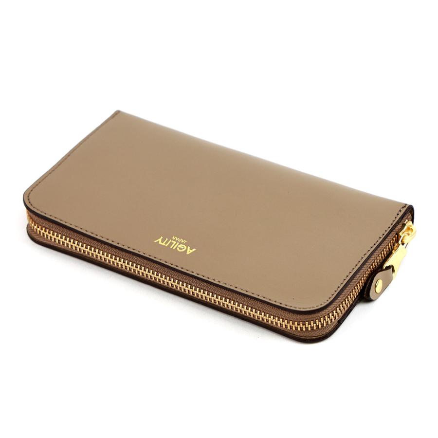 AGILITY（アジリティ） カードがたくさん入る財布 長財布 ラウンド