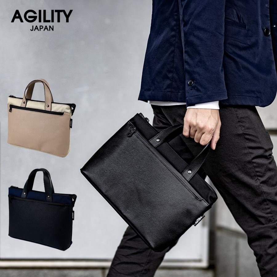 AGILITY ミニトート 小さめ 本革 撥水 ペットボトル ドライビングバッグ 2way コンパクト メンズ レディース 軽量 affa アジリティ アッファ ブラットバッグ : パドドゥ ...