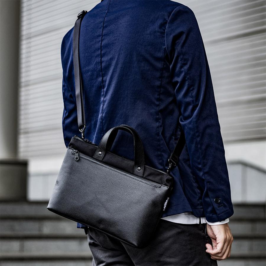 AGILITY ミニトート 小さめ 本革 撥水 ペットボトル ドライビングバッグ 2way コンパクト メンズ レディース 軽量 affa アジリティ アッファ ブラットバッグ : パドドゥ ...