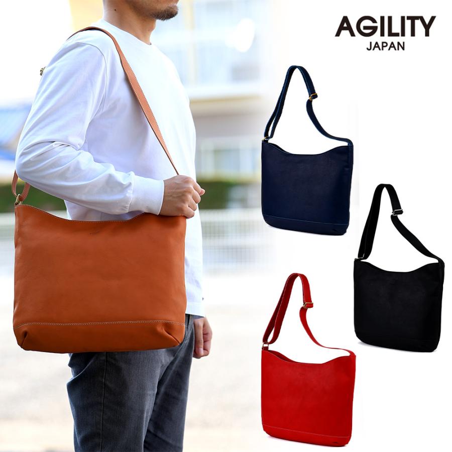 AGILITY ショルダーバッグ A4 シンプル 2way ファスナー 斜めがけ 軽量 本革 レザー affa アジリティアッファ ファシルショルダー : パドドゥ - 通販 - Yahoo ...