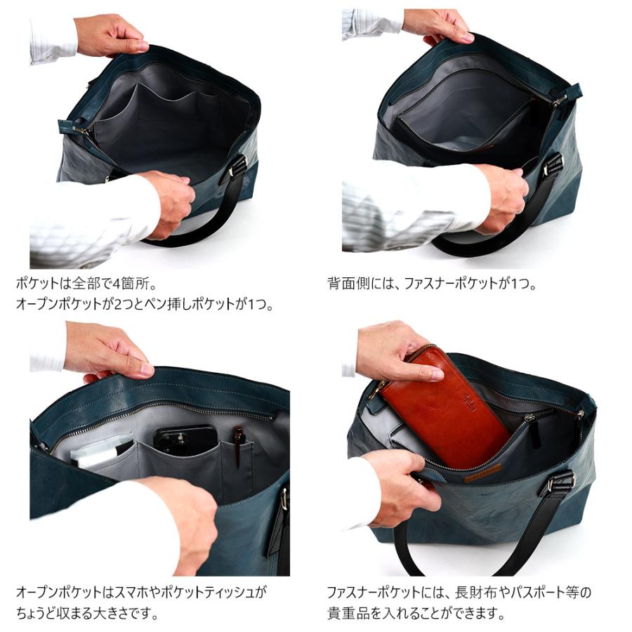 AGILITY レザートート メンズ レディース A4 通勤 縦 横 ファスナー 底マチ おしゃれ ビジネス レザー affa アジリティアッファ ビュッフルスクエアトート : パドドゥ ...