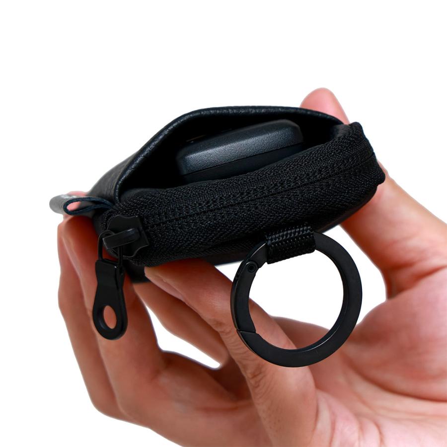 キーケース ミニ財布 小銭入れ マルチキーケース スマートキー 撥水 カラビナ キーリング AGILITY affa アジリティ アッファ パークウォレット :1141-sg:パドドゥ ...