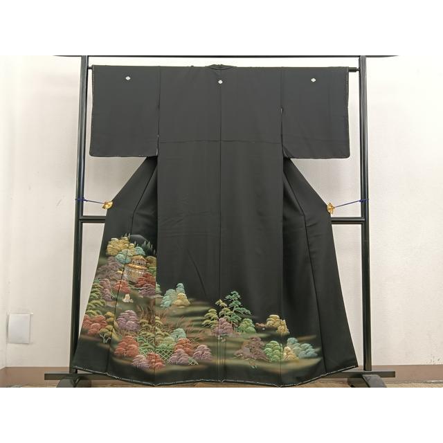 平和屋着物 豪華黒留袖 樹林風景文 暈し染め 金彩 正絹 逸品 未使用 BAAM1992pm : 平和屋 - 通販 - Yahoo!ショッピング
