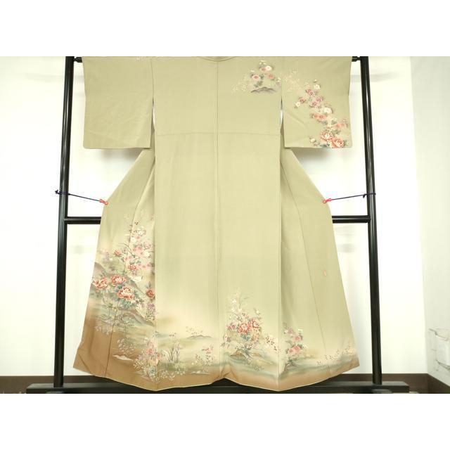 平和屋着物 訪問着 飛鶴花文 暈し染め 金彩 正絹 逸品 DAAH7565sf : daah7565 : 平和屋 - 通販 - Yahoo!ショッピング