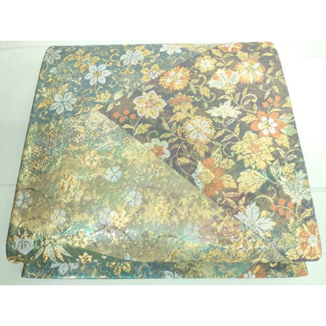 平和屋着物 六通柄袋帯 唐織 切り嵌め花文 金糸 正絹 逸品 DAAJ5477ic : 平和屋 - 通販 - Yahoo!ショッピング