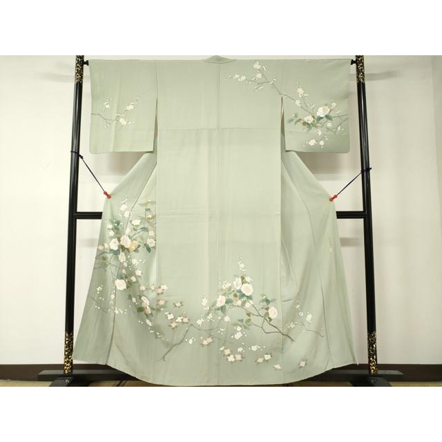 平和屋着物 訪問着 作家物 刺繍 枝花文 暈し染め 正絹 逸品 DAAJ7301ya : 平和屋 - 通販 - Yahoo!ショッピング