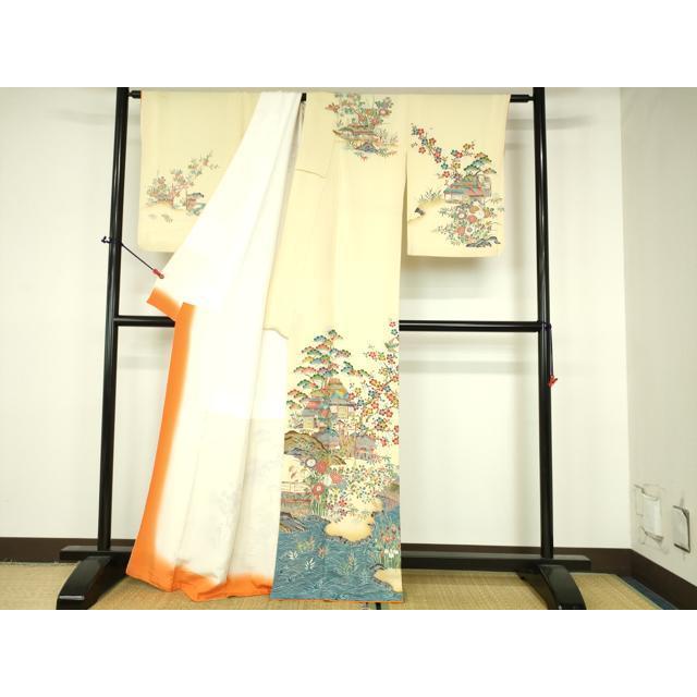 平和屋着物 訪問着 風景文 鬼しぼ縮緬 正絹 逸品 DAAJ8103cm : daaj8103 : 平和屋 - 通販 - Yahoo!ショッピング