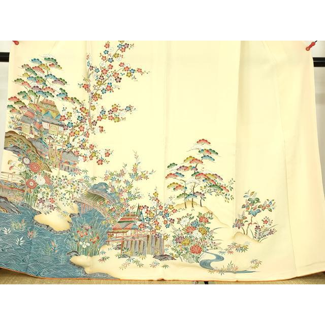 平和屋着物 訪問着 風景文 鬼しぼ縮緬 正絹 逸品 DAAJ8103cm : daaj8103 : 平和屋 - 通販 - Yahoo!ショッピング