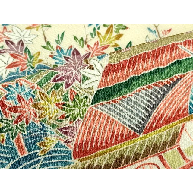 平和屋着物 訪問着 風景文 鬼しぼ縮緬 正絹 逸品 DAAJ8103cm : daaj8103 : 平和屋 - 通販 - Yahoo!ショッピング