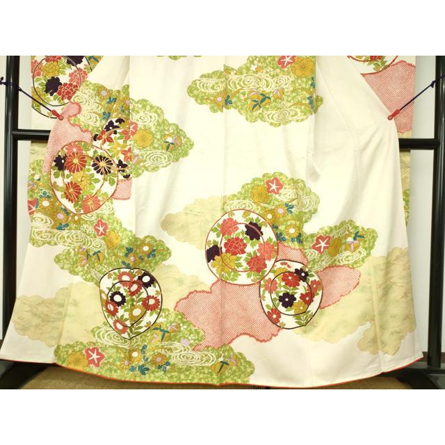 平和屋着物 豪華振袖 駒刺繍 花絵皿文 金彩 正絹 逸品 DAAJ8110cm : 平和屋 - 通販 - Yahoo!ショッピング