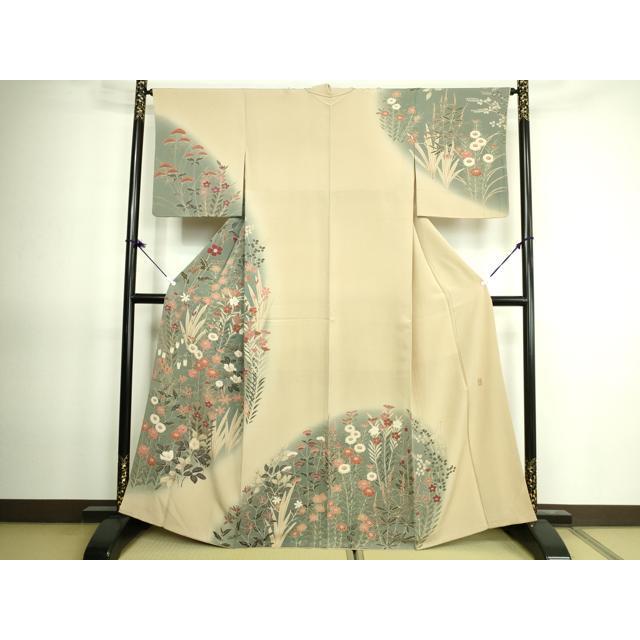 平和屋着物 訪問着 草花文 暈し染め 正絹 逸品 DAAJ8272cm : 平和屋 - 通販 - Yahoo!ショッピング