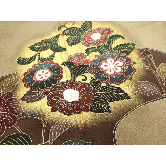 平和屋着物 訪問着 流水草花文 金彩 正絹 逸品 DAAM2603tw : 平和屋 - 通販 - Yahoo!ショッピング