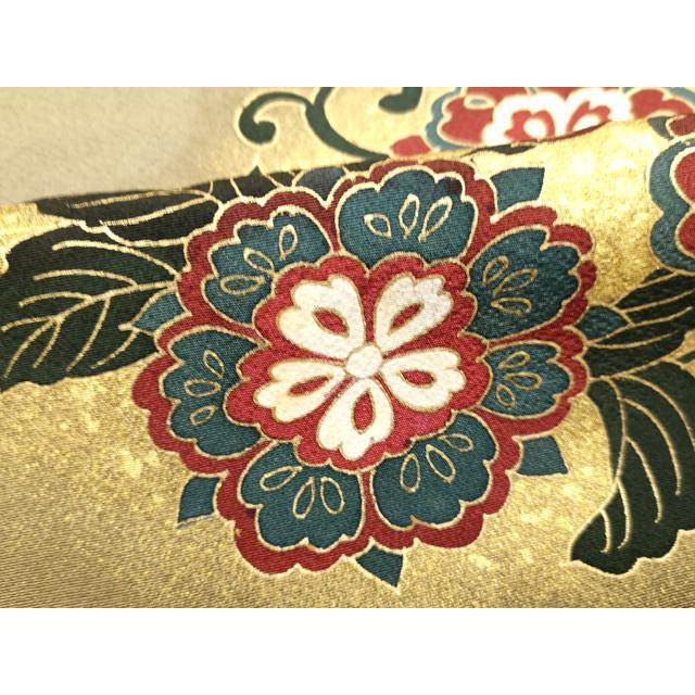 平和屋着物 訪問着 流水草花文 金彩 正絹 逸品 DAAM2603tw : 平和屋 - 通販 - Yahoo!ショッピング