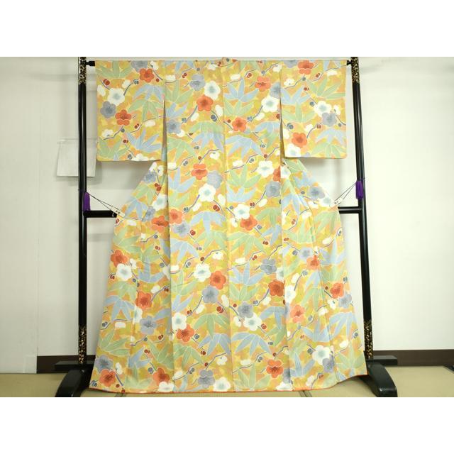 平和屋着物 上質な小紋 松梅 正絹 逸品 DAAM3170ic : 平和屋 - 通販 - Yahoo!ショッピング