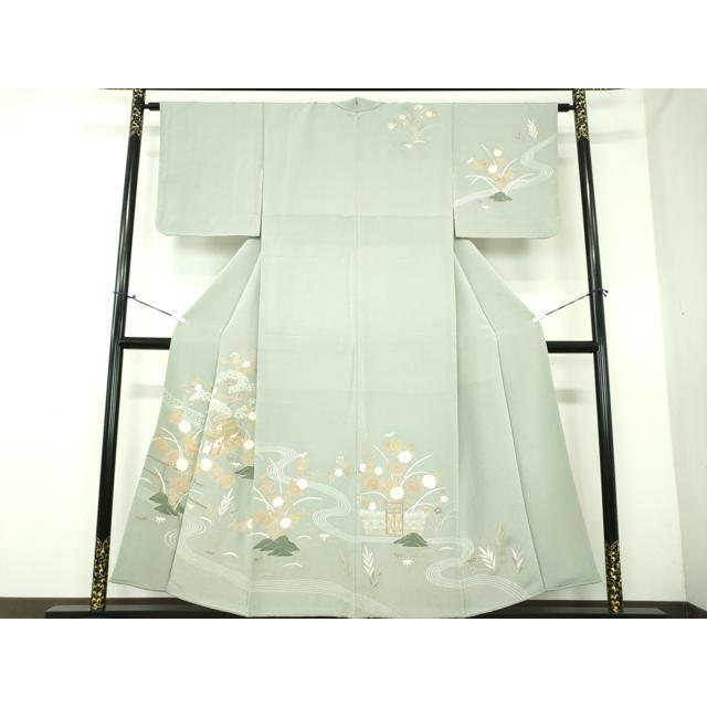 平和屋着物 訪問着 駒刺繍 風景花文 鬼しぼ縮緬 金彩 正絹 逸品 DAAM8211ps : 平和屋 - 通販 - Yahoo!ショッピング