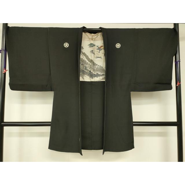 平和屋着物 男性 黒紋付 長羽織 正絹 逸品 DAAM9565cm : 平和屋 - 通販 - Yahoo!ショッピング