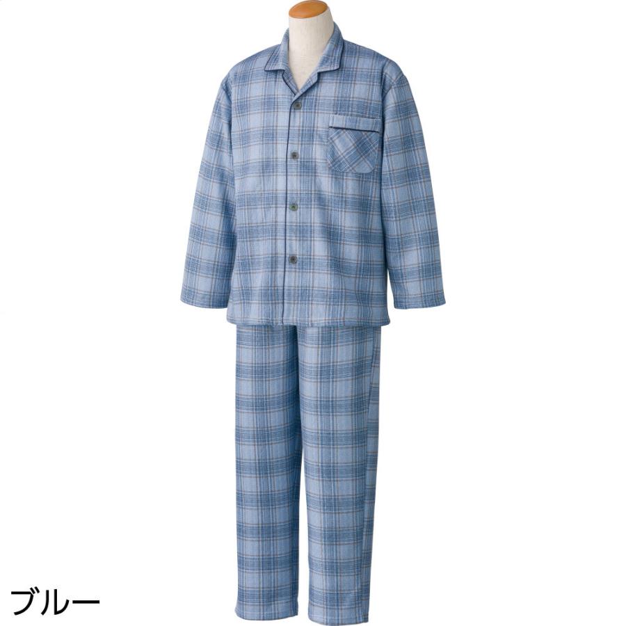 介護 ワンタッチテープ キルトパジャマ 紳士 シニア 男性用 介護用パジャマ メンズ 高齢 秋冬 800714 : 介護用品専門店ピースフル ...