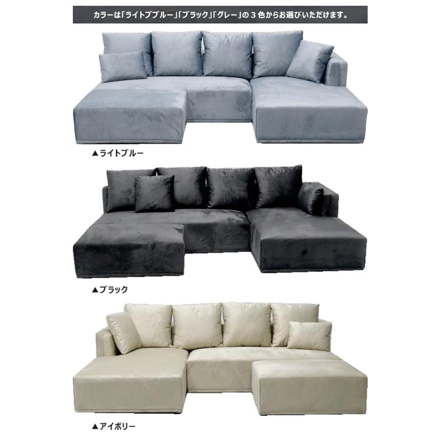 カウチソファー ソファ 撥水 リビング 座り心地 広め 3人 4人 L型 新生活 おすすめ :WW-323:家具通販 ぴぃーす - 通販 ...