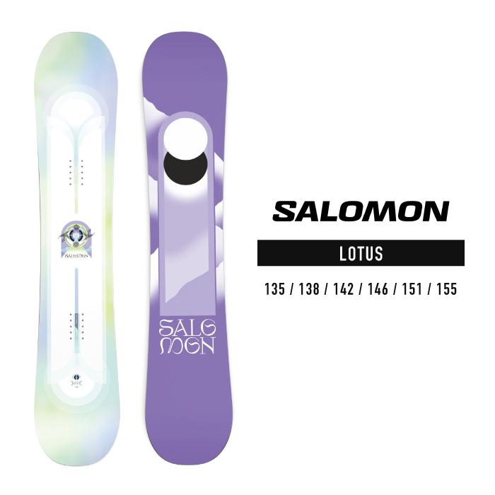 SALOMON（サロモン） 2023-24 SALOMON LOTUS ロータス レディース スノーボード 板 Snowboards 2024 ...